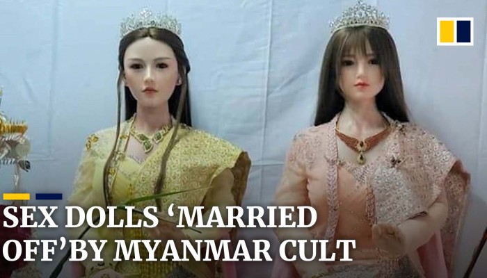 Sex Dolls ‘married Off In Bizarre Cult Ritual Outside Myanmars